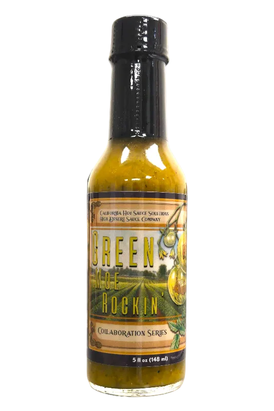 Green Moe Rockin’ – Mild Craft Collab Verde Hot Sauce | High Desert ...